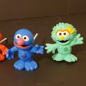 Sesame Street Drawer Door Pulls Knobs Set of 6 - Etsy