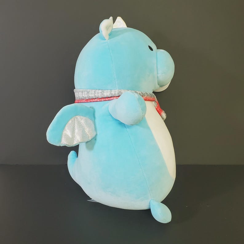 Squishmallow Diz the Dragon Hugmee Winter Christmas Plush Stuffed ...