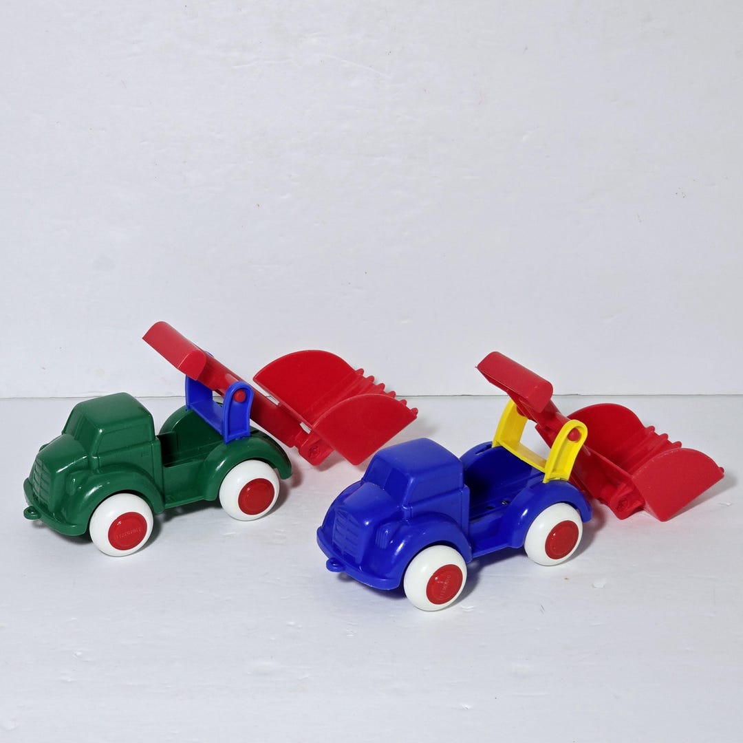 Vikings Toys Sweden No. 1060 Green and Blue Vehicles With Red Scoop ...