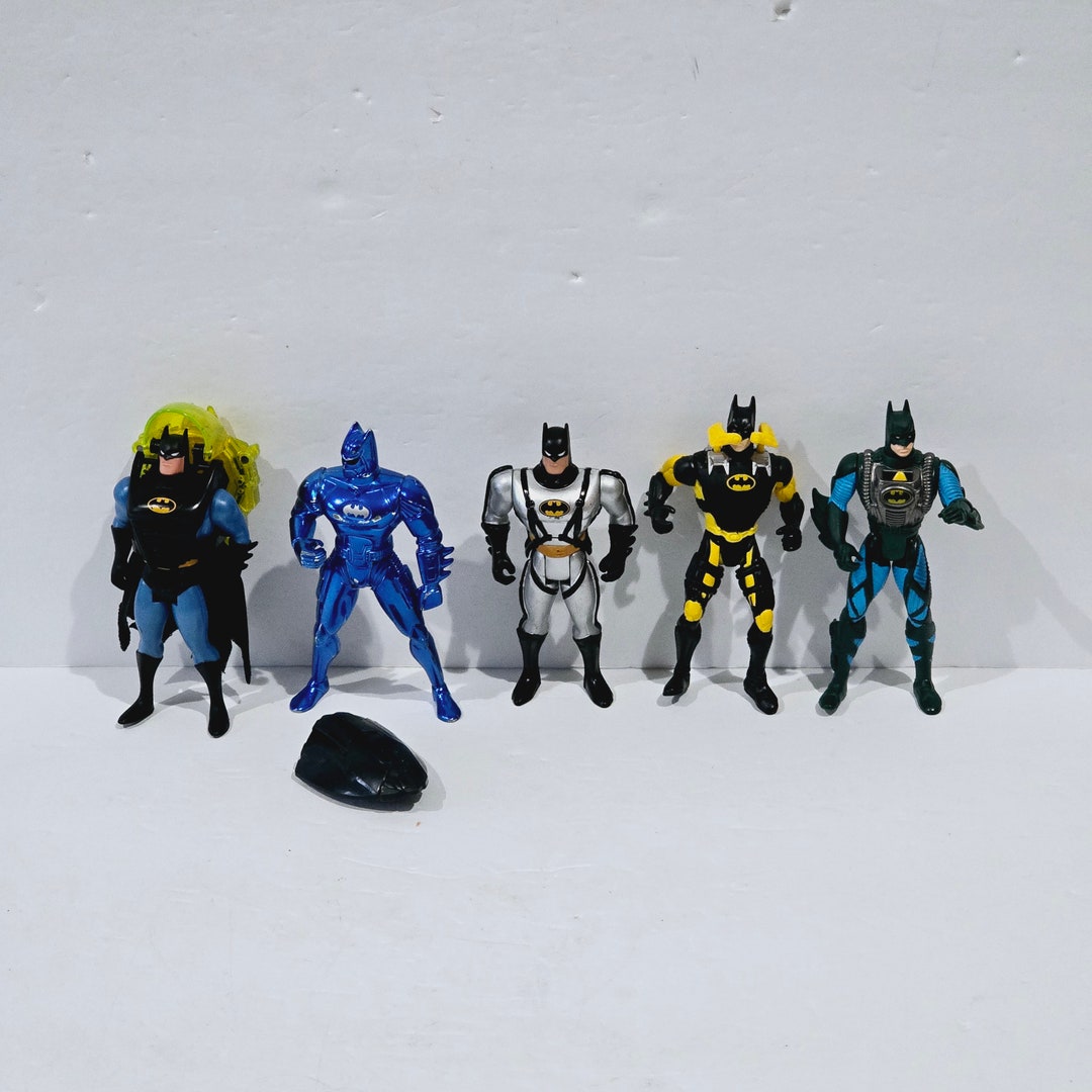 Batman DC Comics Variety Action Figures 6 Inches Lot of 5 Cake Toppers ...