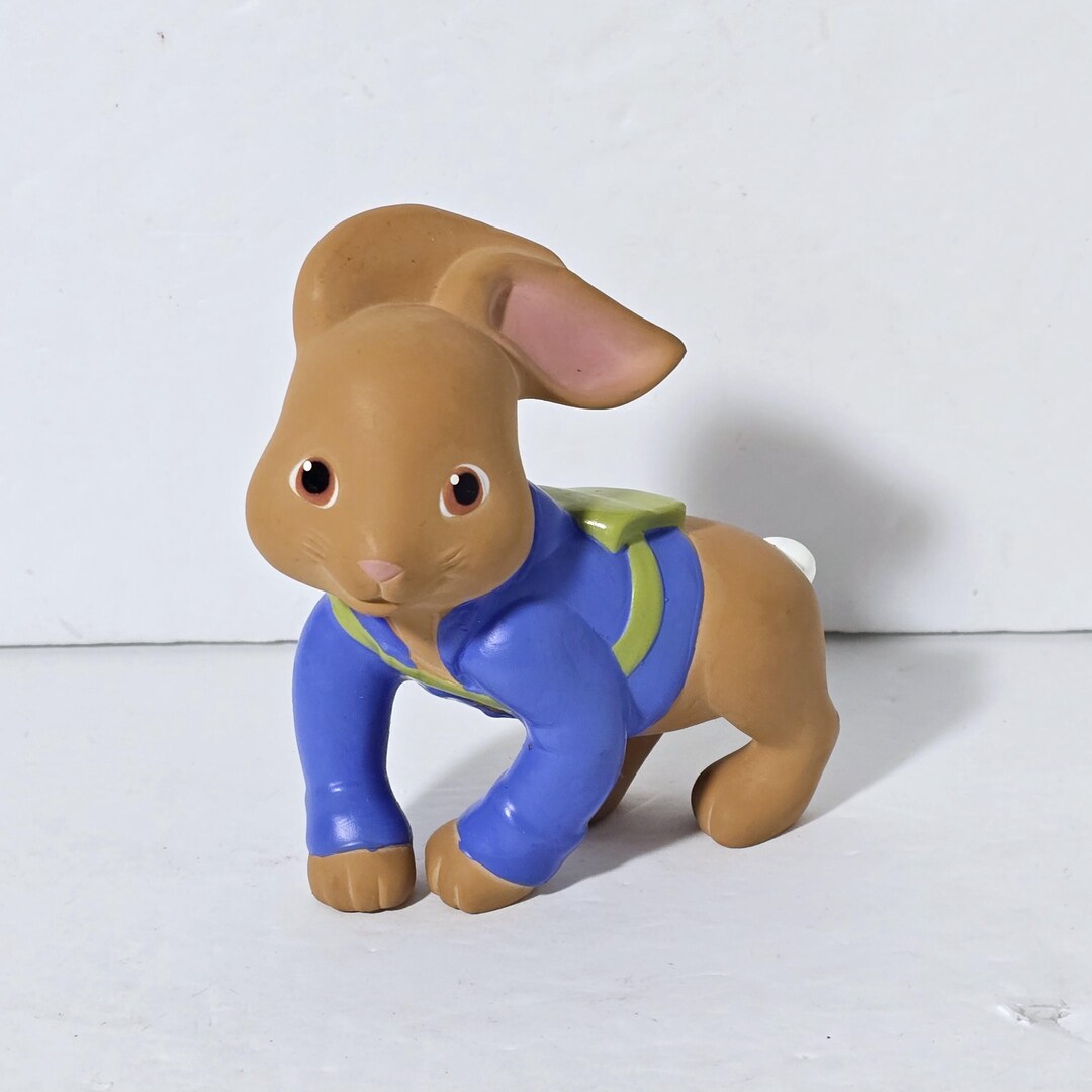 PETER RABBIT Rubber Squeaky Toy 2014 Viacom Collectible Toy - Etsy