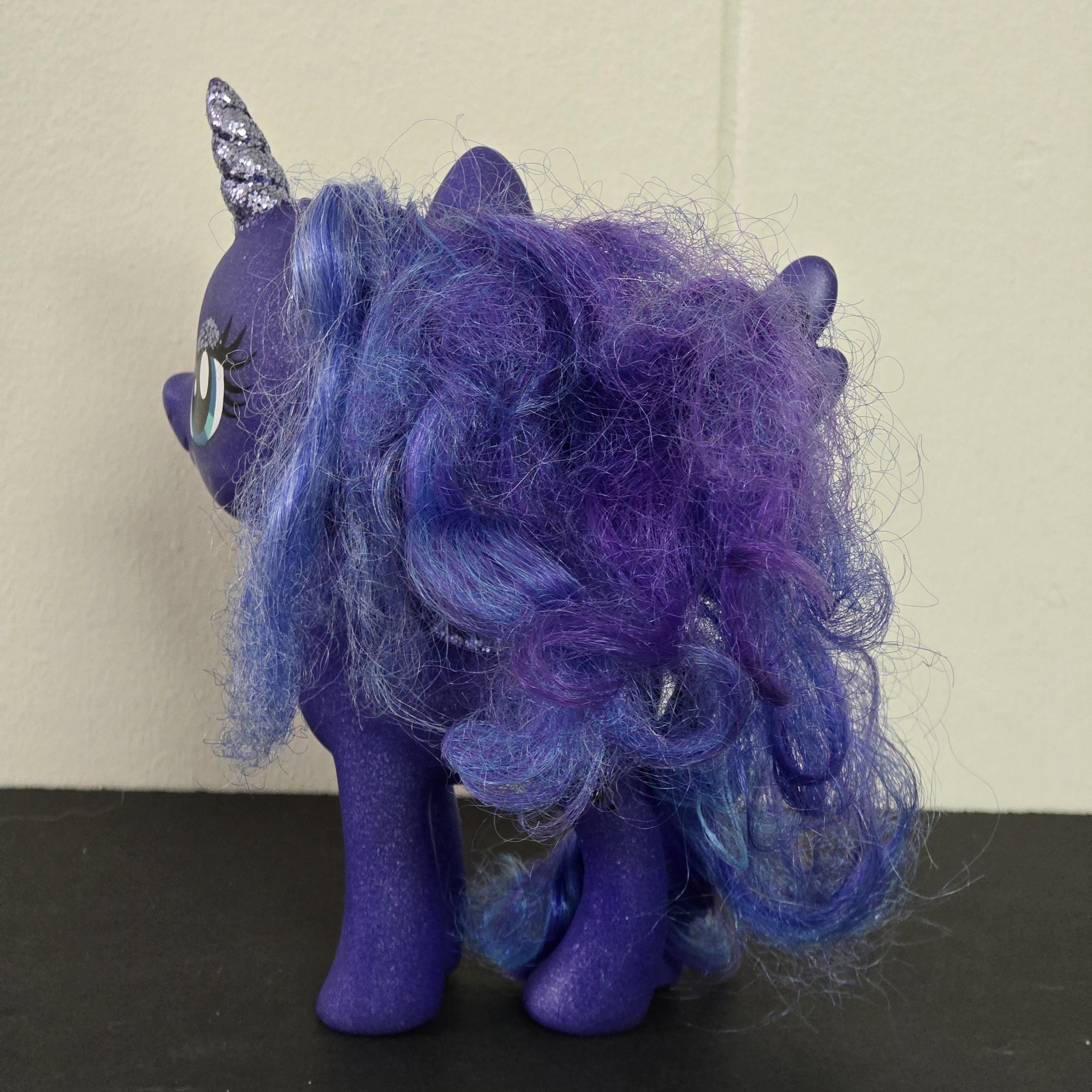 My Little Pony Princess Luna Glitter Wings Pony Figure Genuine Hasbro ...