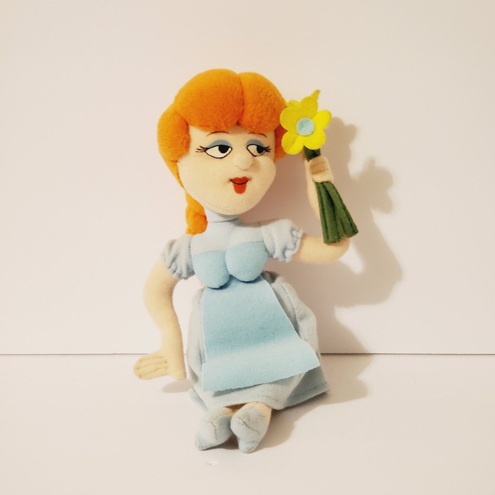 Nell Plush From Rocky & Bullwinkle and Friends Stuffed Toy Doll Bean ...