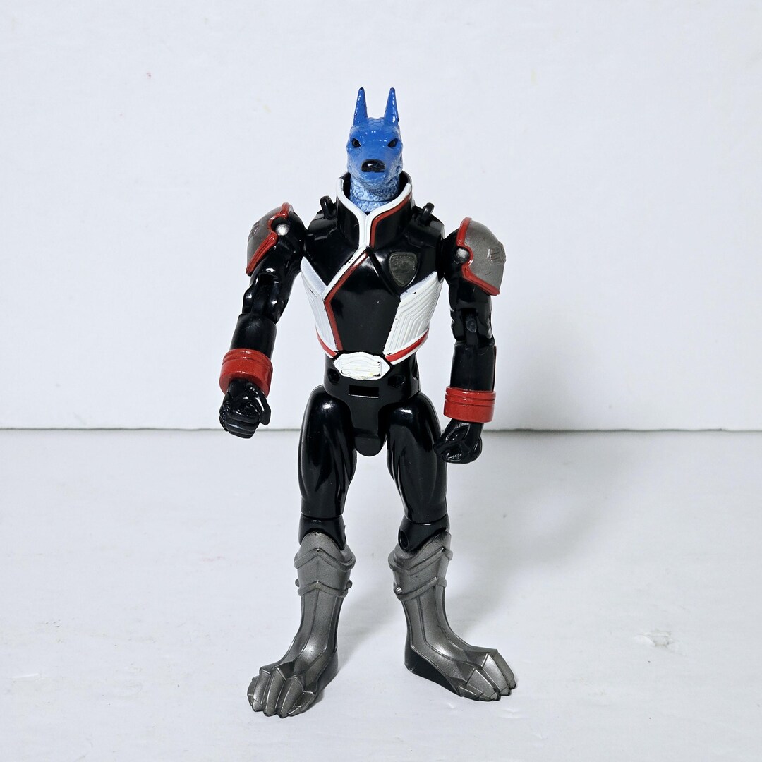 Power Rangers SPD Action Figure Commander Doggy Krueger 6" Bandai 2004 ...