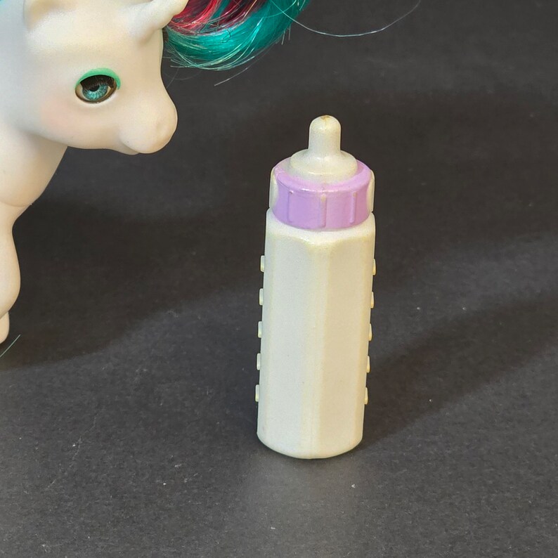 My Little Pony G1 1986 Beddy Bye Eye Ponies Leafs White Unicorn MLP ...