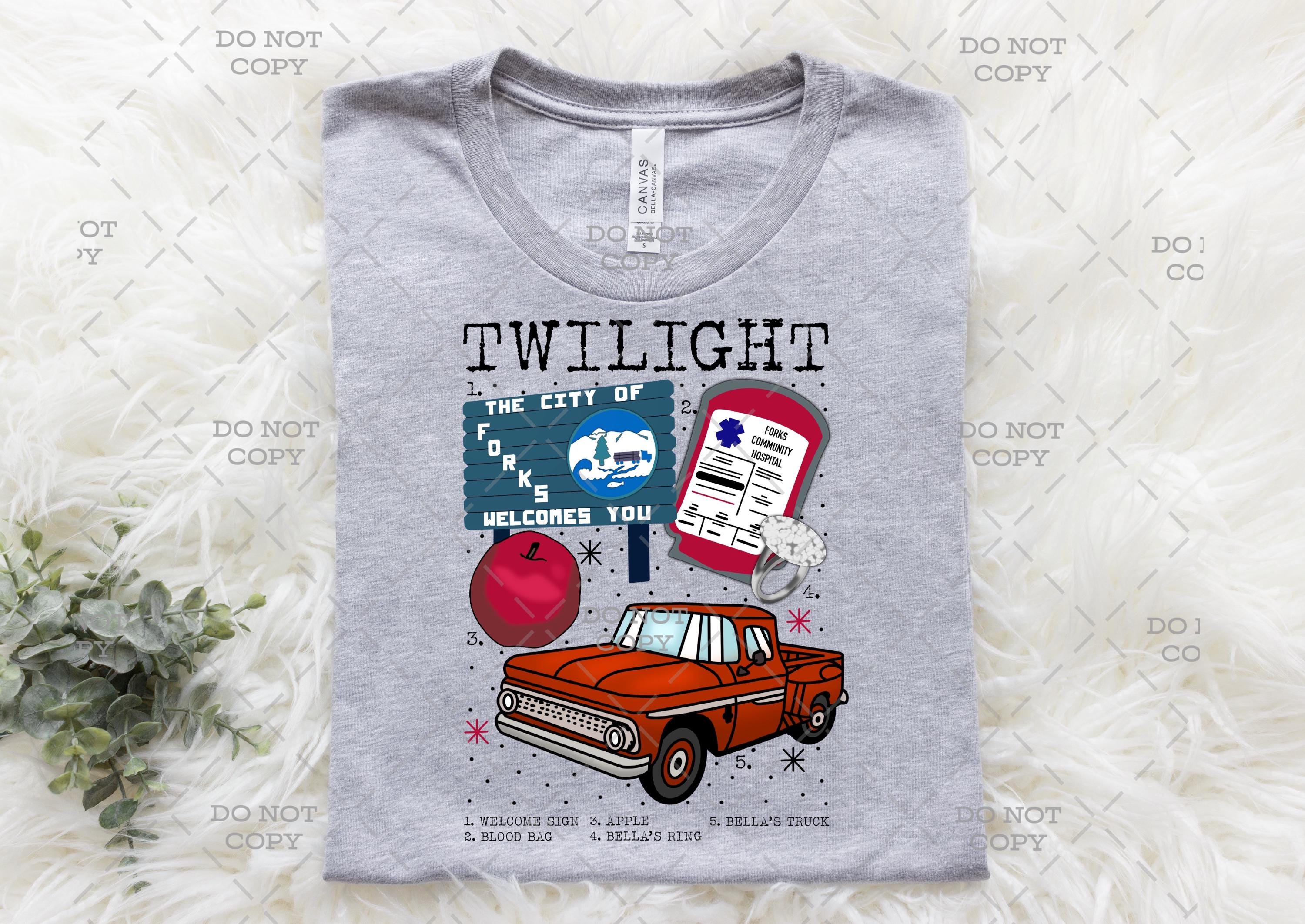 Twilight Chart Direct to Film Transfer - Etsy