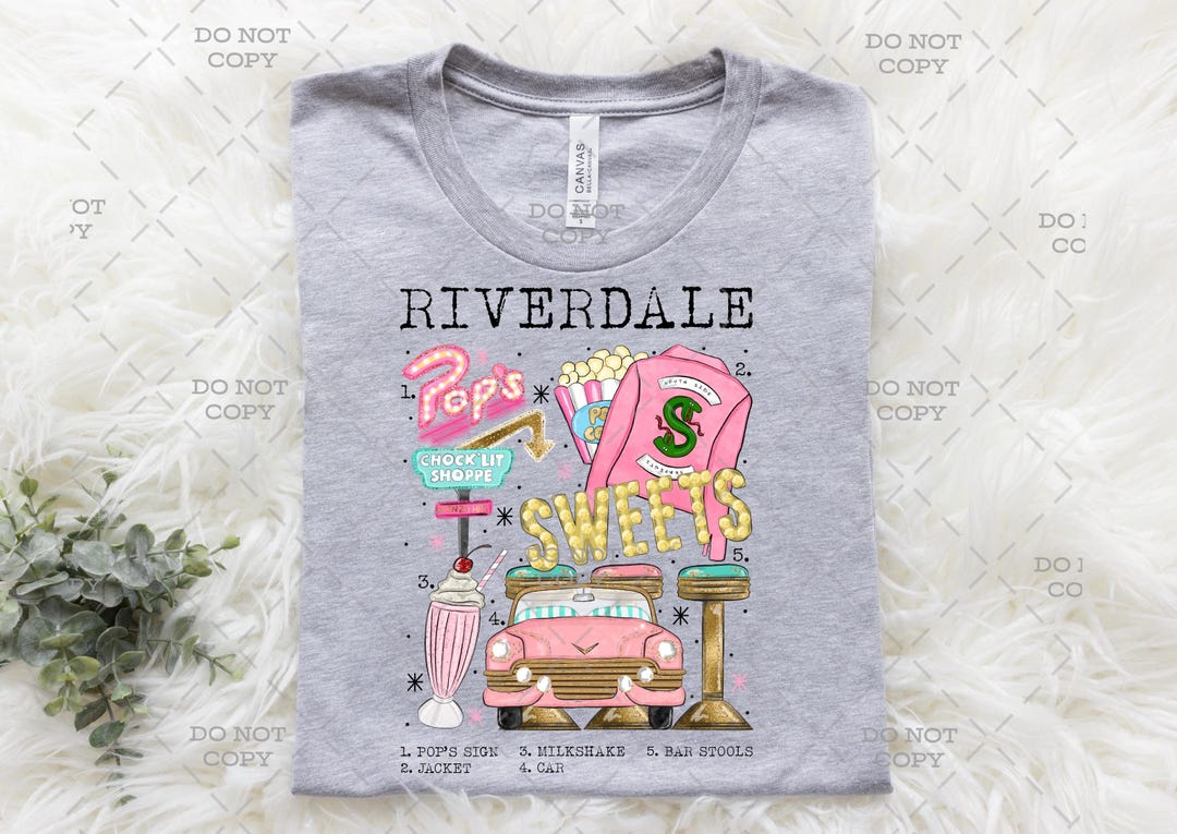 Riverdale Chart Direct to Film Transfer - Etsy