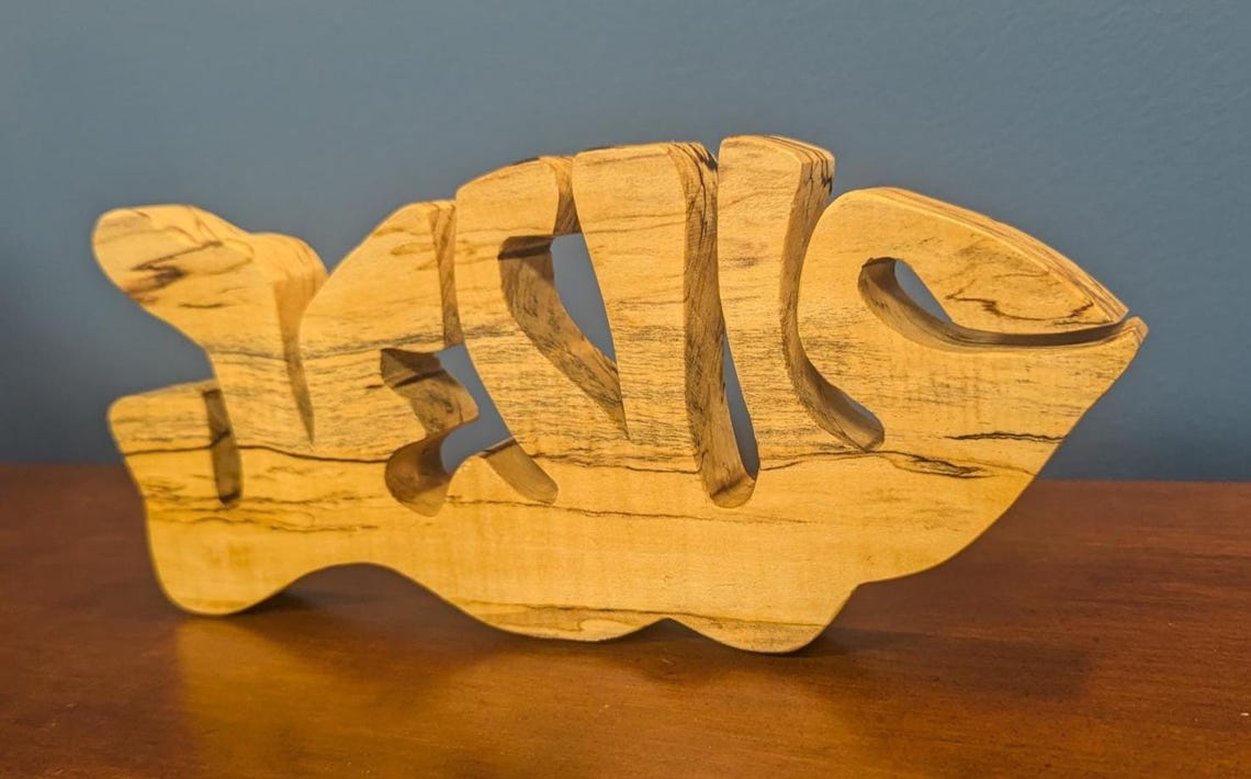 Jesus Fish Desk Decor - Etsy