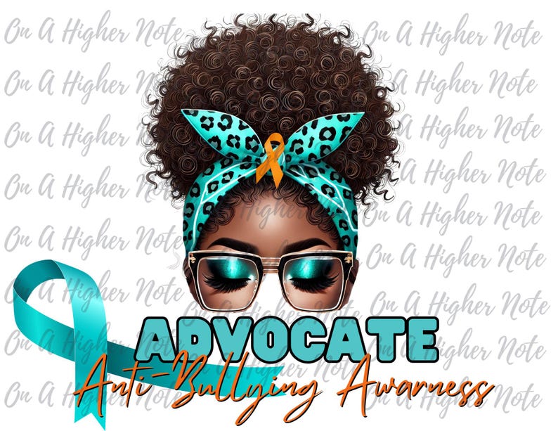 Anti Bullying Awareness Clipart PNG | Stop Bullying Digital Download ...