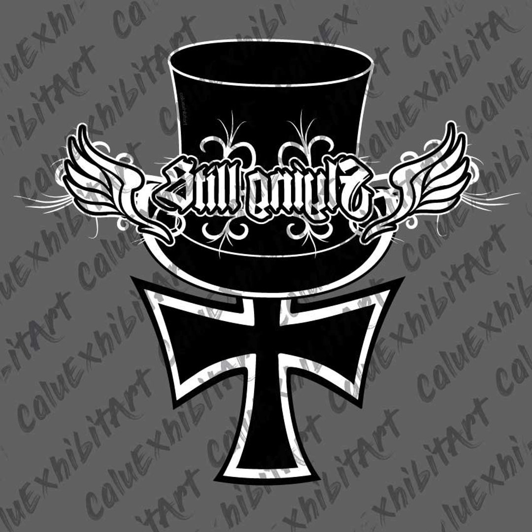 Black 8-ball Head, Still Flying Style, PNG File, Illustration for T ...