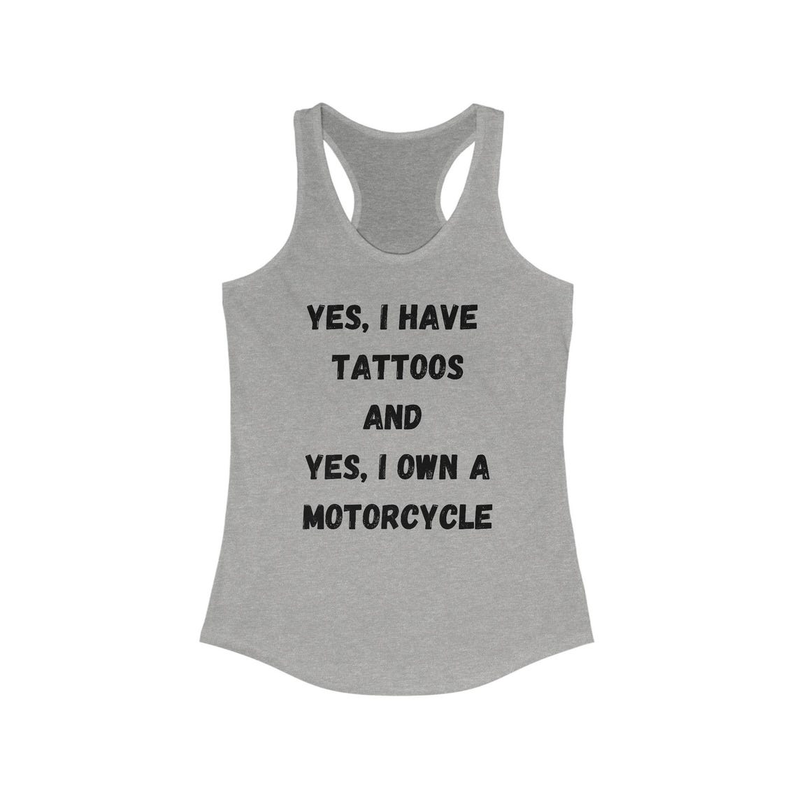 Women's Ideal Tank, Motorcycle Tank Top, Motorcycle Women Shirt, Women ...