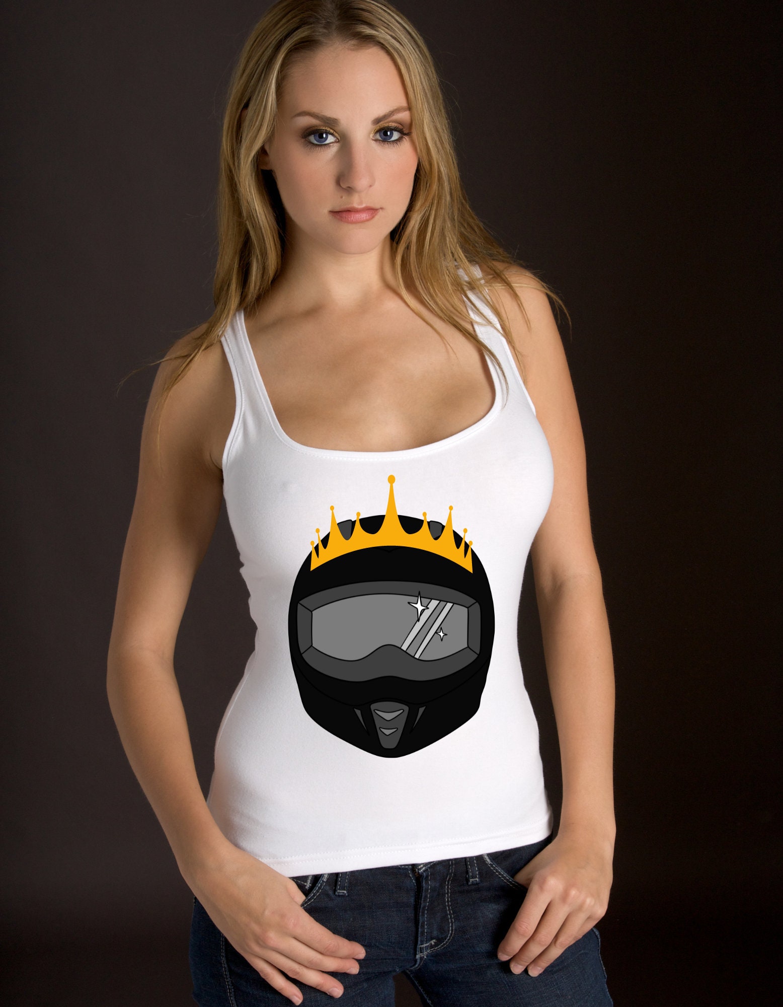 Motorcycle Women Tank, Motorcycle Print Tank Top, Motorcycle Women ...