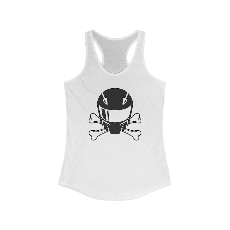 Women's Ideal Racerback Tank, Woman's Tank, Motorcycle Tank Top, Women ...