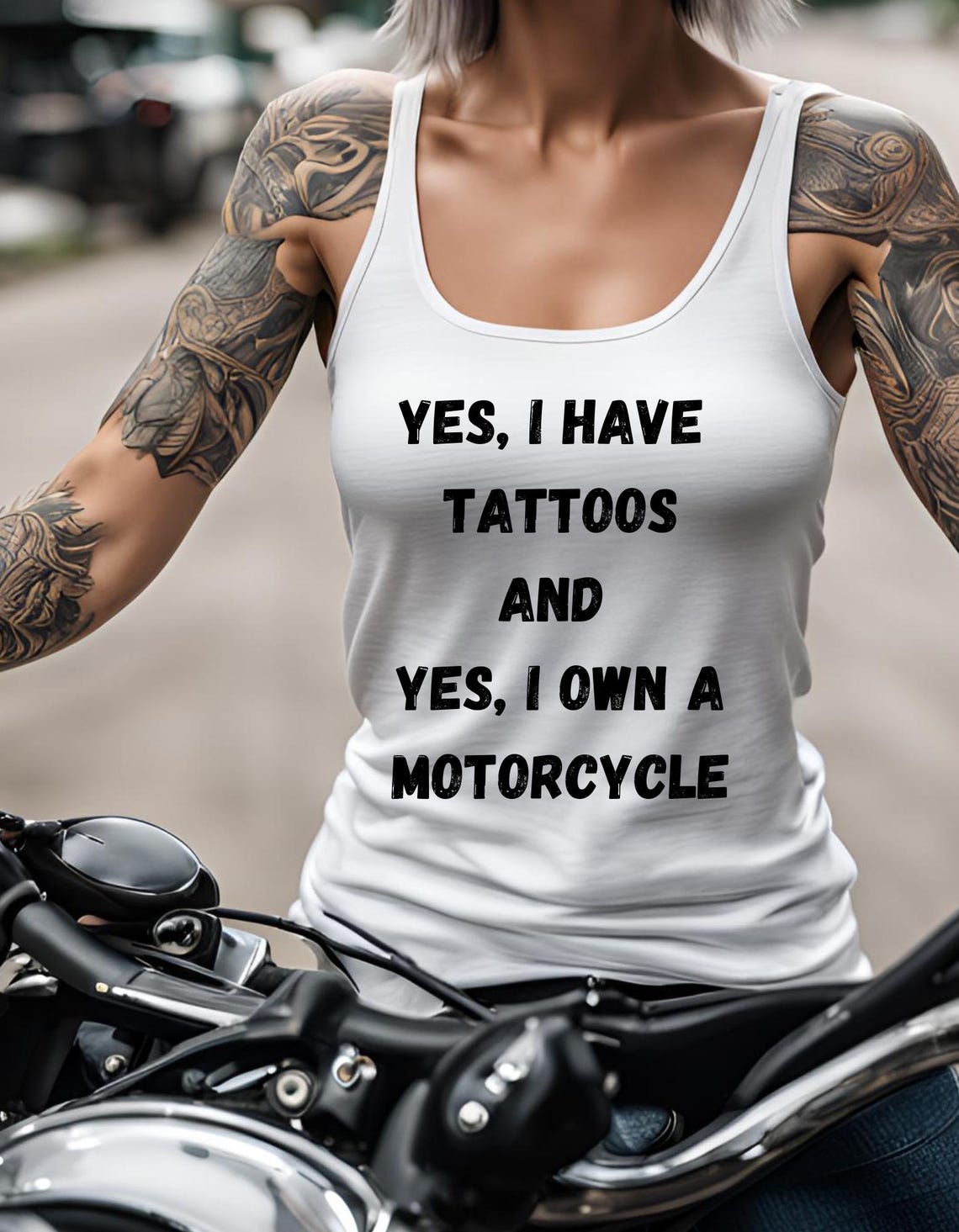 Women's Ideal Tank, Motorcycle Tank Top, Motorcycle Women Shirt, Women ...