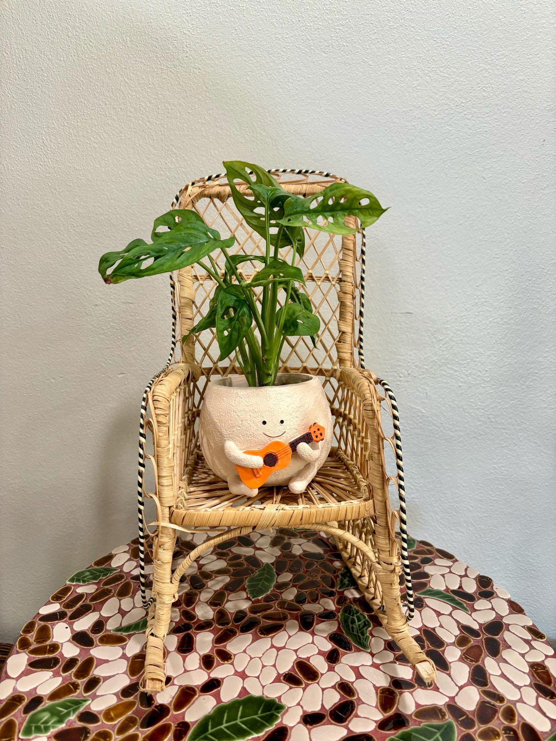 Vintage Mini Wicker Chair - Etsy