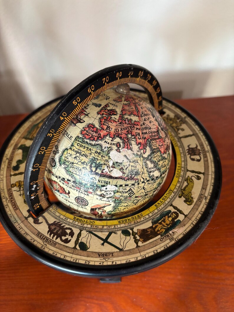 Mini Zodiac Display Globe - Etsy