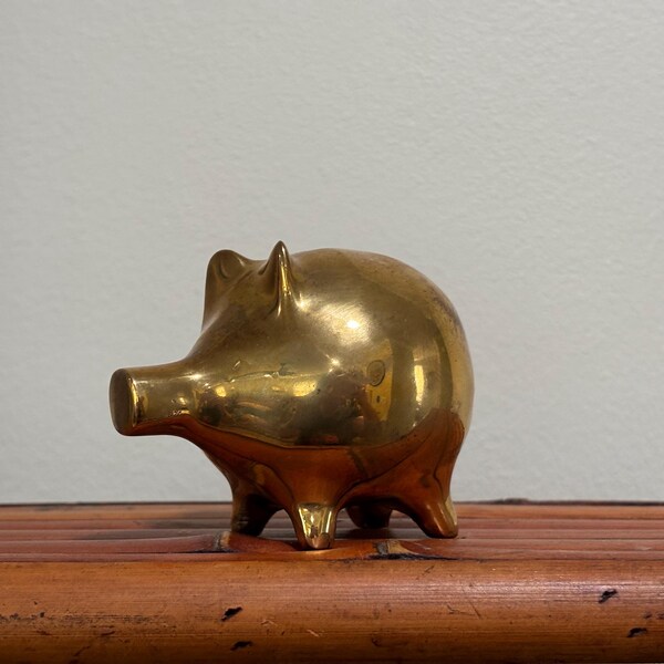 Vintage Pig Bank - Etsy