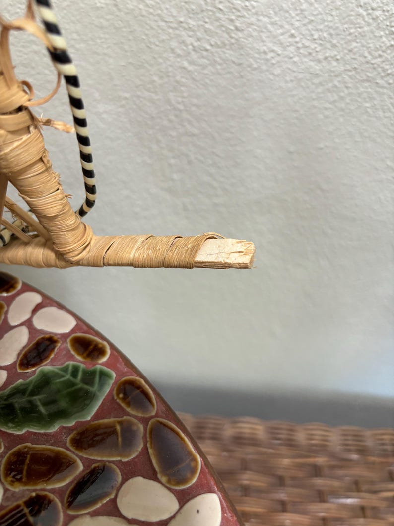 Vintage Mini Wicker Chair - Etsy