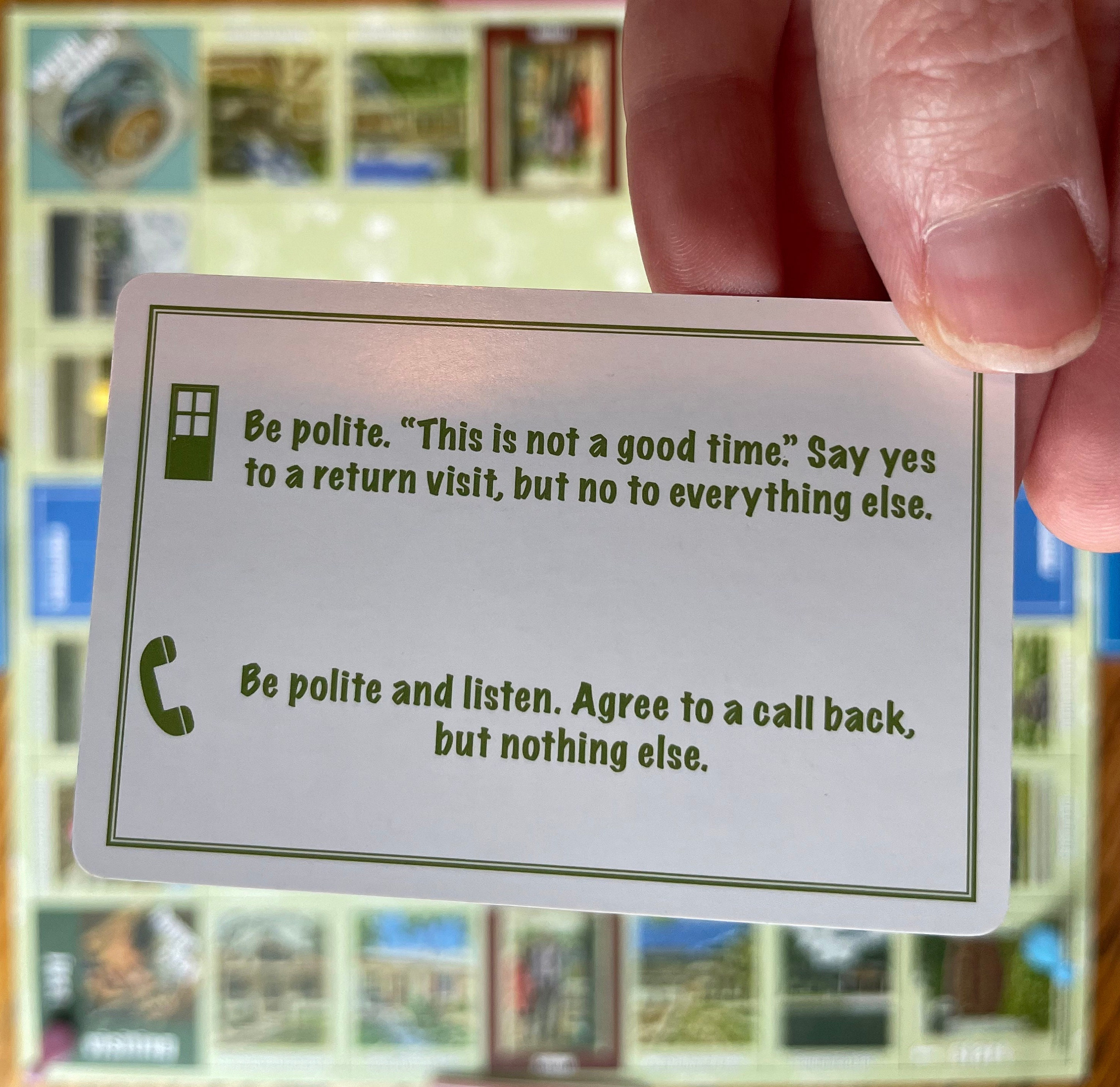 Knocking - an Interactive Roll Playing Ministry Game, Field Service ...