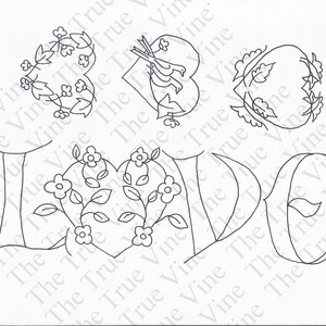 LOVE Embroidery Pattern - Etsy