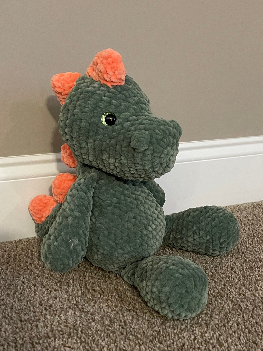 Terry the T-rex Dinosaur Amigurumi Plushie - Etsy