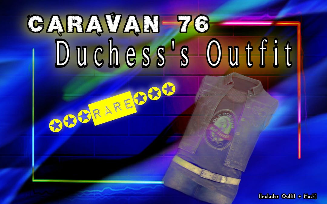 Fo76 - Duchess's Outfit - PC Only - Etsy