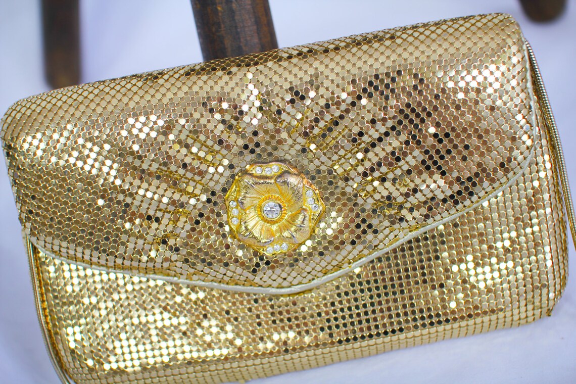 GOLD GLOMESH PURSE by Yuewton - Etsy