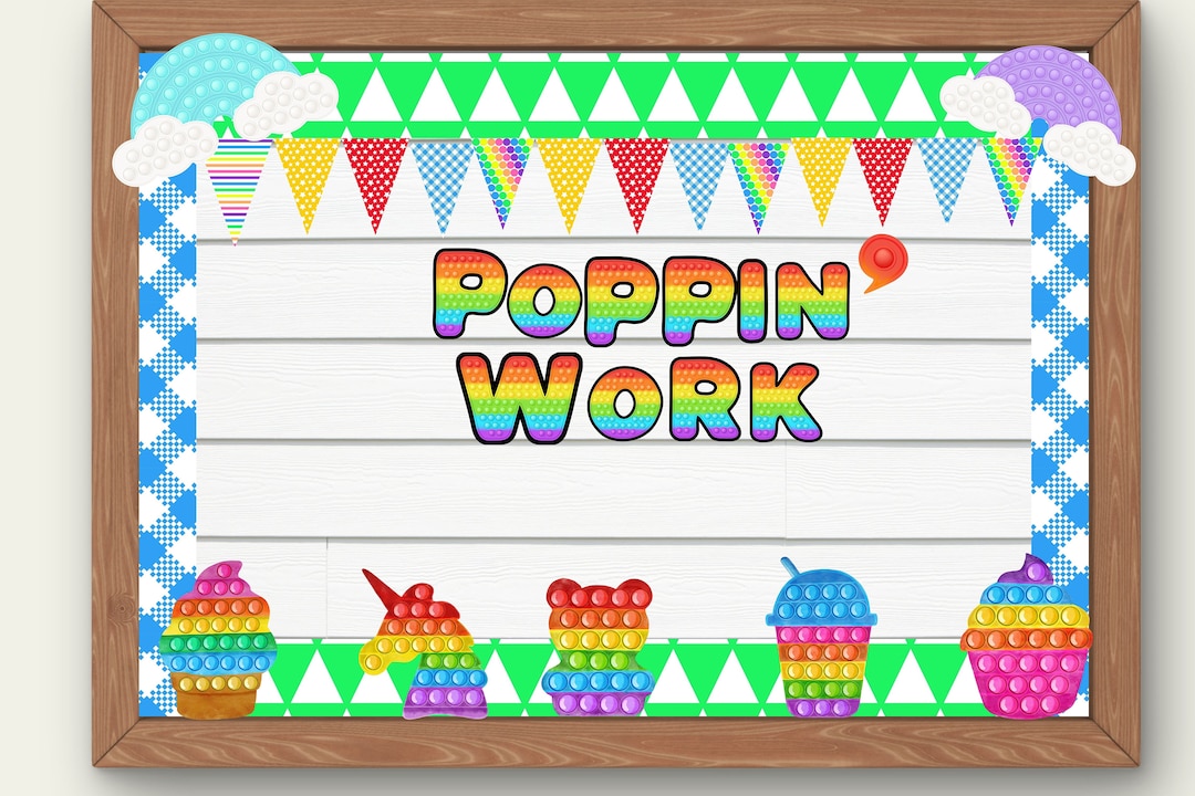 Poppin Work, Back to School, Bulletin Board. Showcase Your Students ...