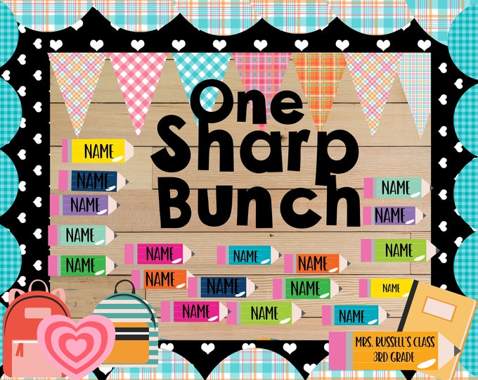 Pastel Bulletin Board Border | Cloud | Daisy | Rainbow | Checker - Etsy ...