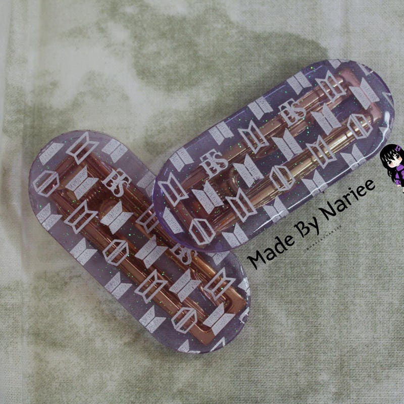 Bts Hair Clip - Etsy