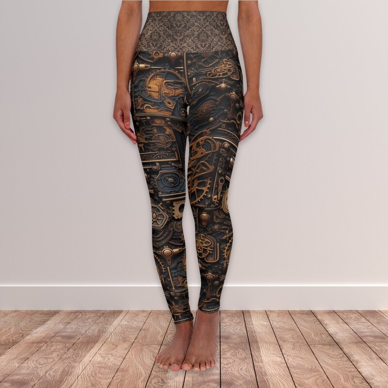 Steampunk Leggings - Etsy