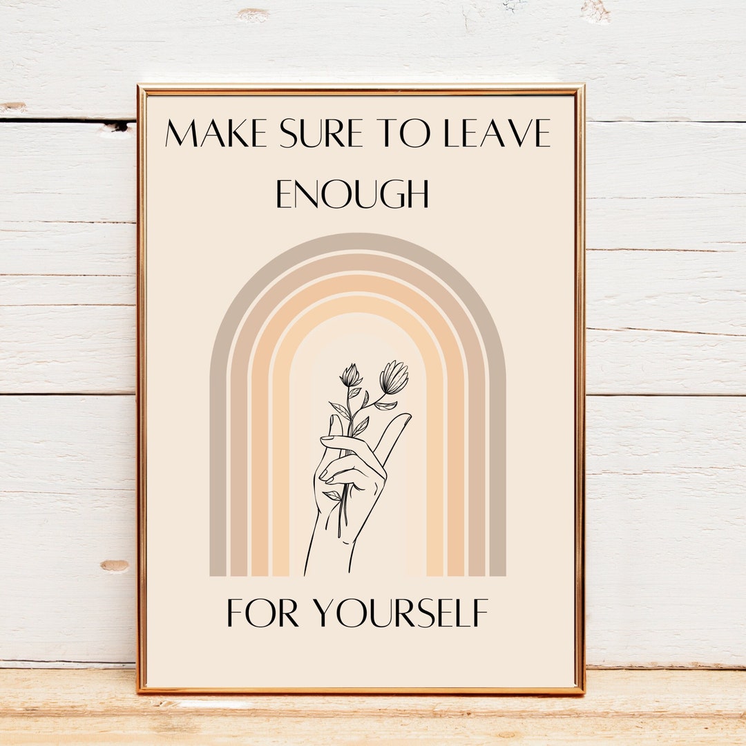 Make Sure to Leave Enough Digital Print Art - Etsy