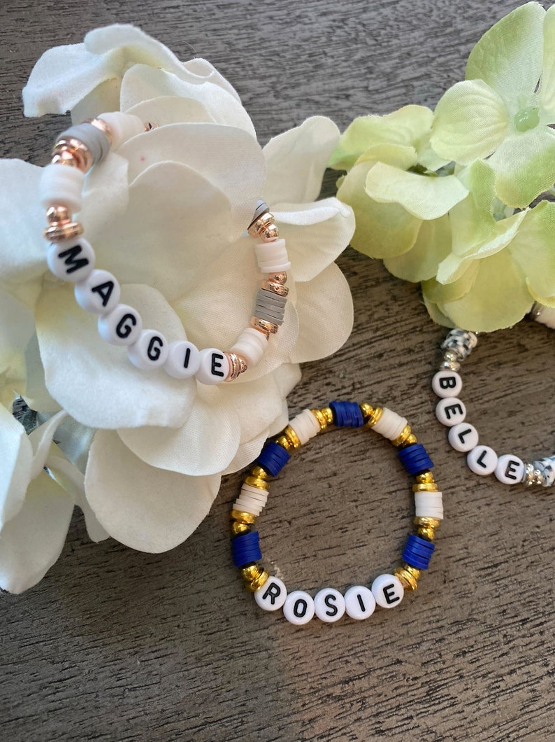 Friendship Name Bracelet Custom Name Bracelet Handmade Bracelet Cute ...
