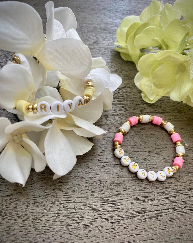 Friendship Name Bracelet Custom Name Bracelet Handmade Bracelet Cute ...