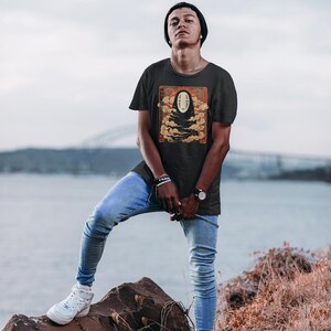 No Face T-shirt, Spirited Away T-shirt, Japanese Animation Tee, Anime ...