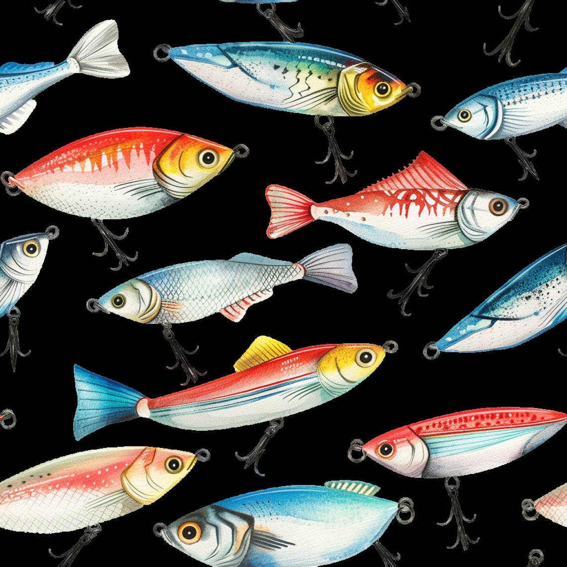 Fishing Lure Digital Download, Fishing Download, Fishing Vector ...