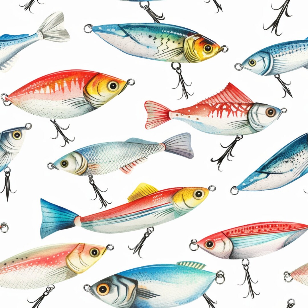 Fishing Lure Digital Download, Fishing Download, Fishing Vector ...