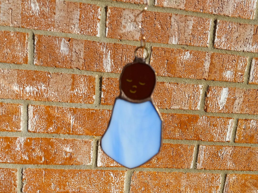 Baby Boy-stained Glass Suncatcher, Window Hanging, Room Decor, Gift to ...