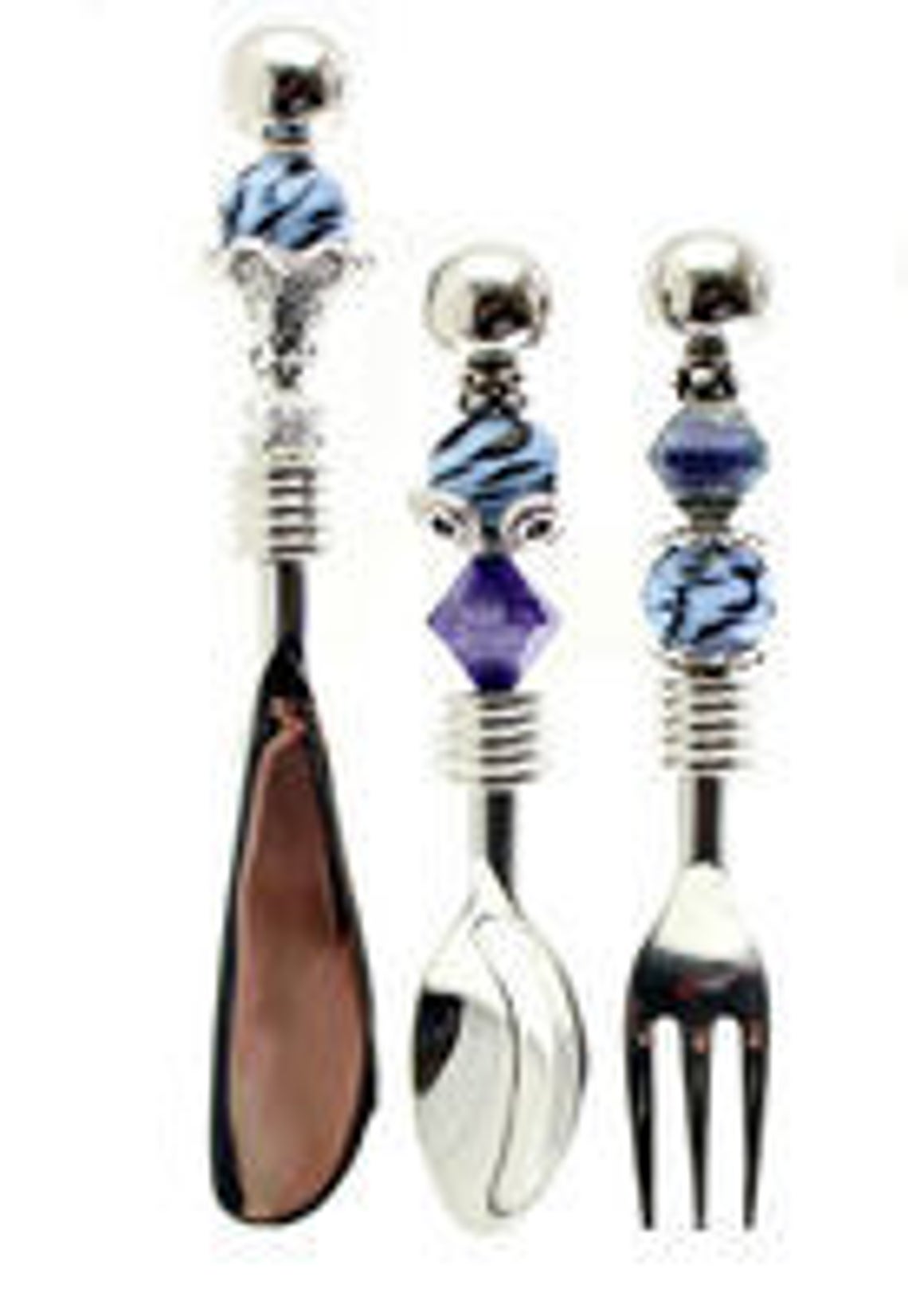 DIY Beadable Stainless Steel Appetizer Knife Canape Knife or - Etsy