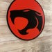 Handmade Thundercats Logo Sign | 12" Diameter Wall Art - Etsy