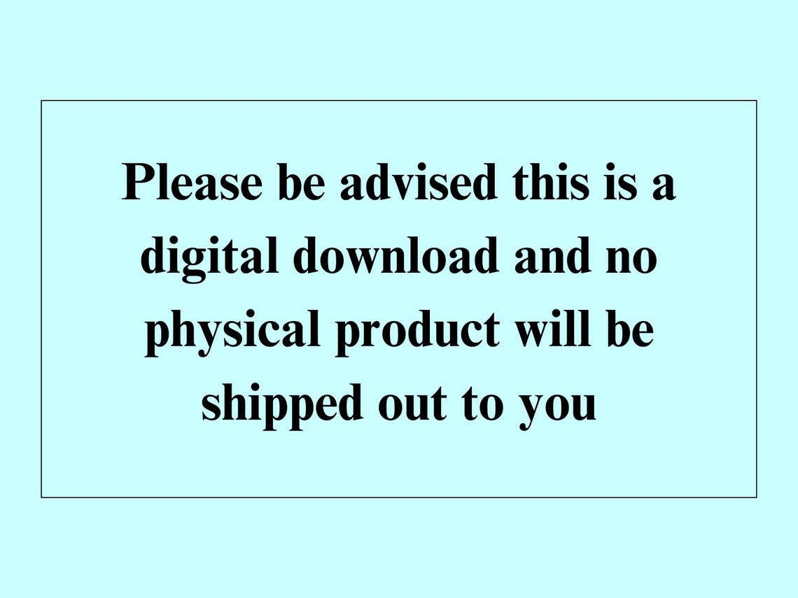 Goals Tracker | Instant Digital Download - Etsy