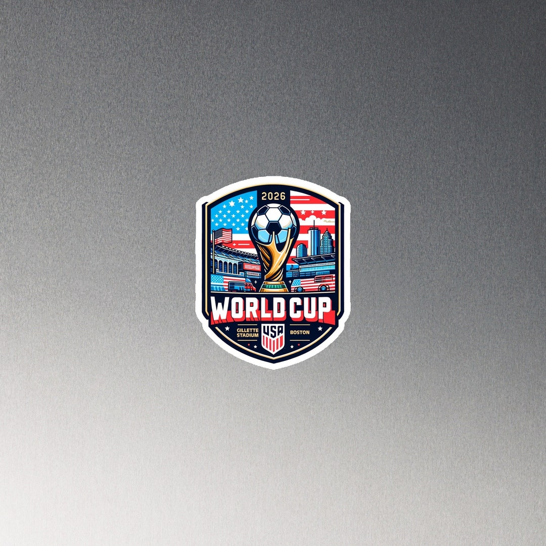 Gillette Stadium Boston Magnet World Cup 2026 Venue Soccer Fan Souvenir ...