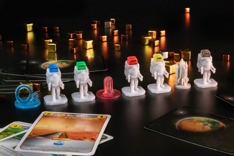 Custom Terraforming Mars™ FULL UPGRADE SET Game Pieces | Base Game ...