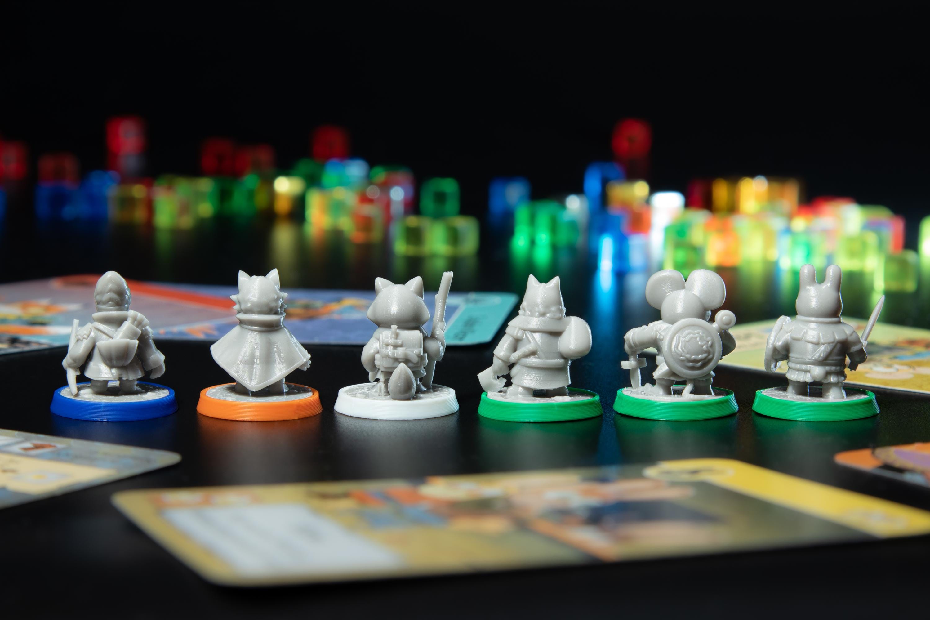 3d-printed Root Board Game Miniatures: Full Faction Set (58 Pieces) - Etsy