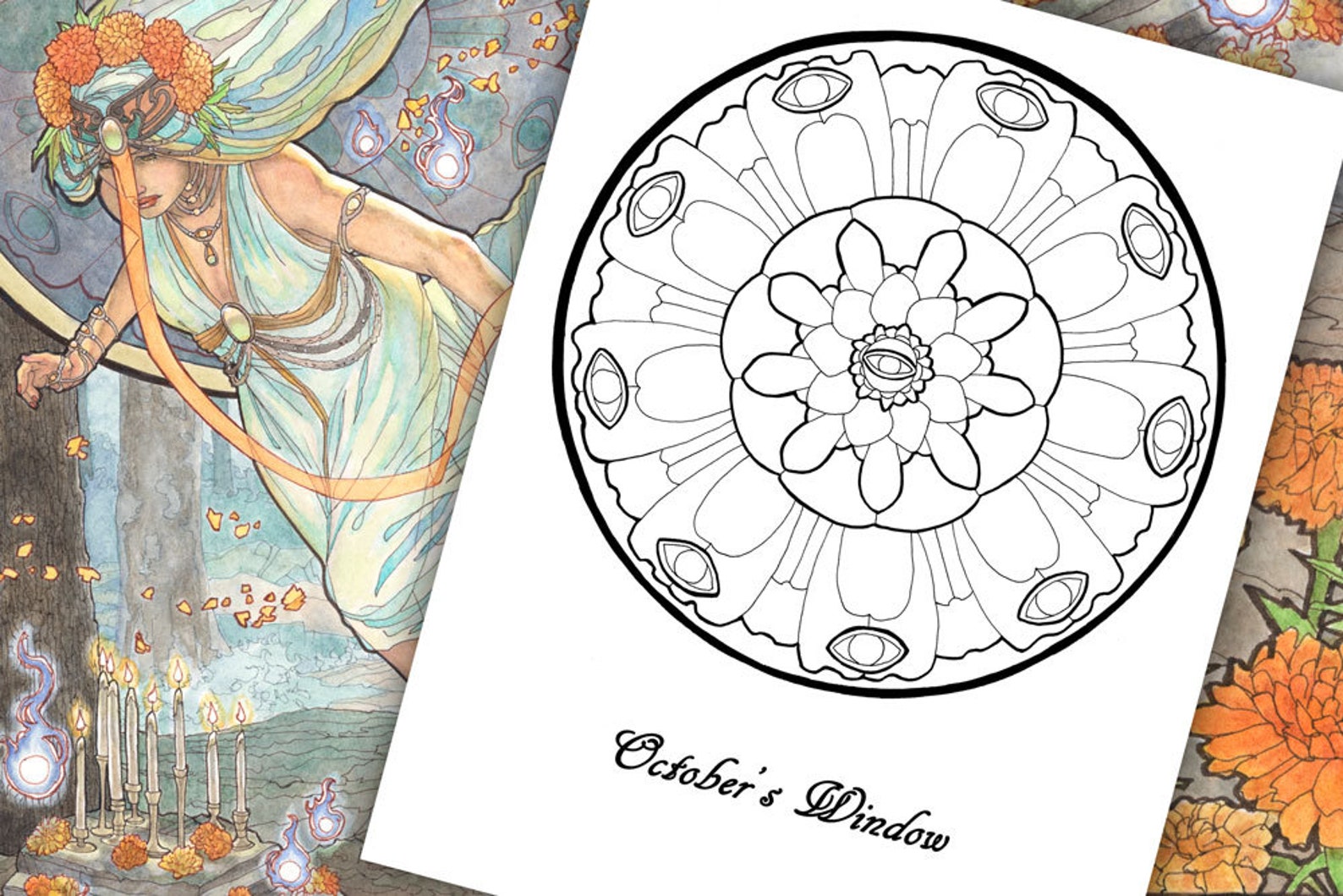 Printable Coloring Book Pack of 12 Pages for Adults - Etsy