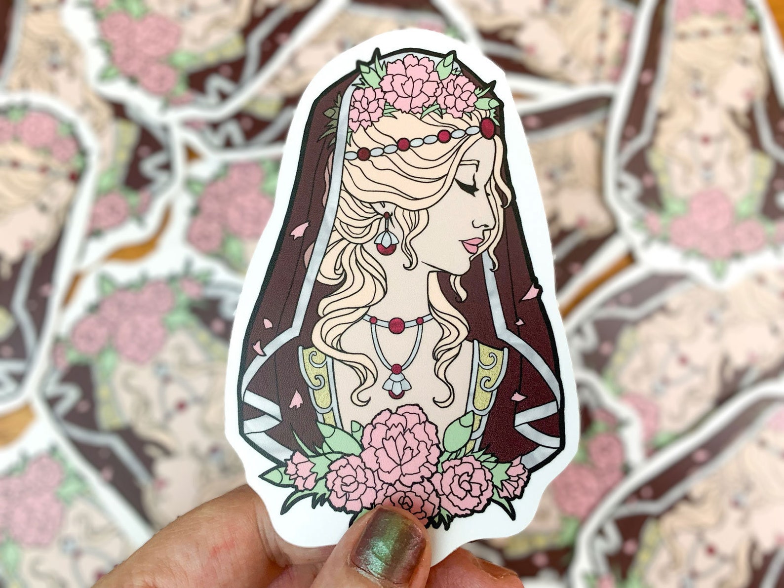 Set or Single Stickers Goddesses of Winter Removable Vinyl - Etsy