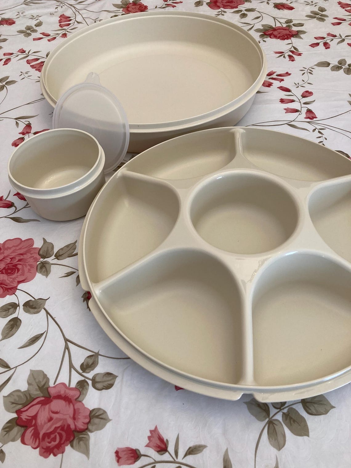 Vintage Tupperware Party Platter 1666-1 - Etsy