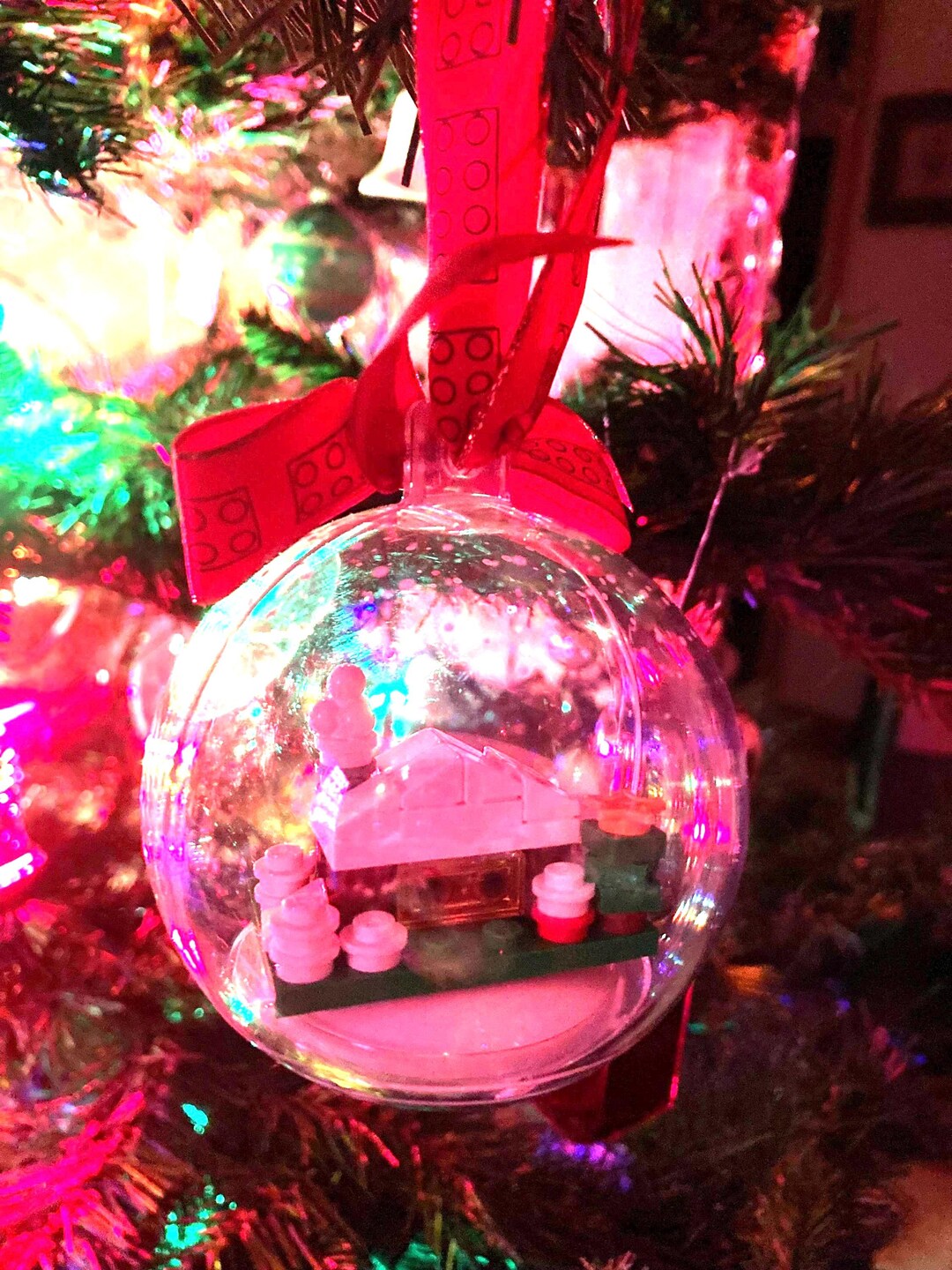 Lego Christmas Snow Hut Bauble 850949 - Etsy