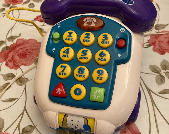 Vintage Vtech Pull ‘n Play Phone - Etsy