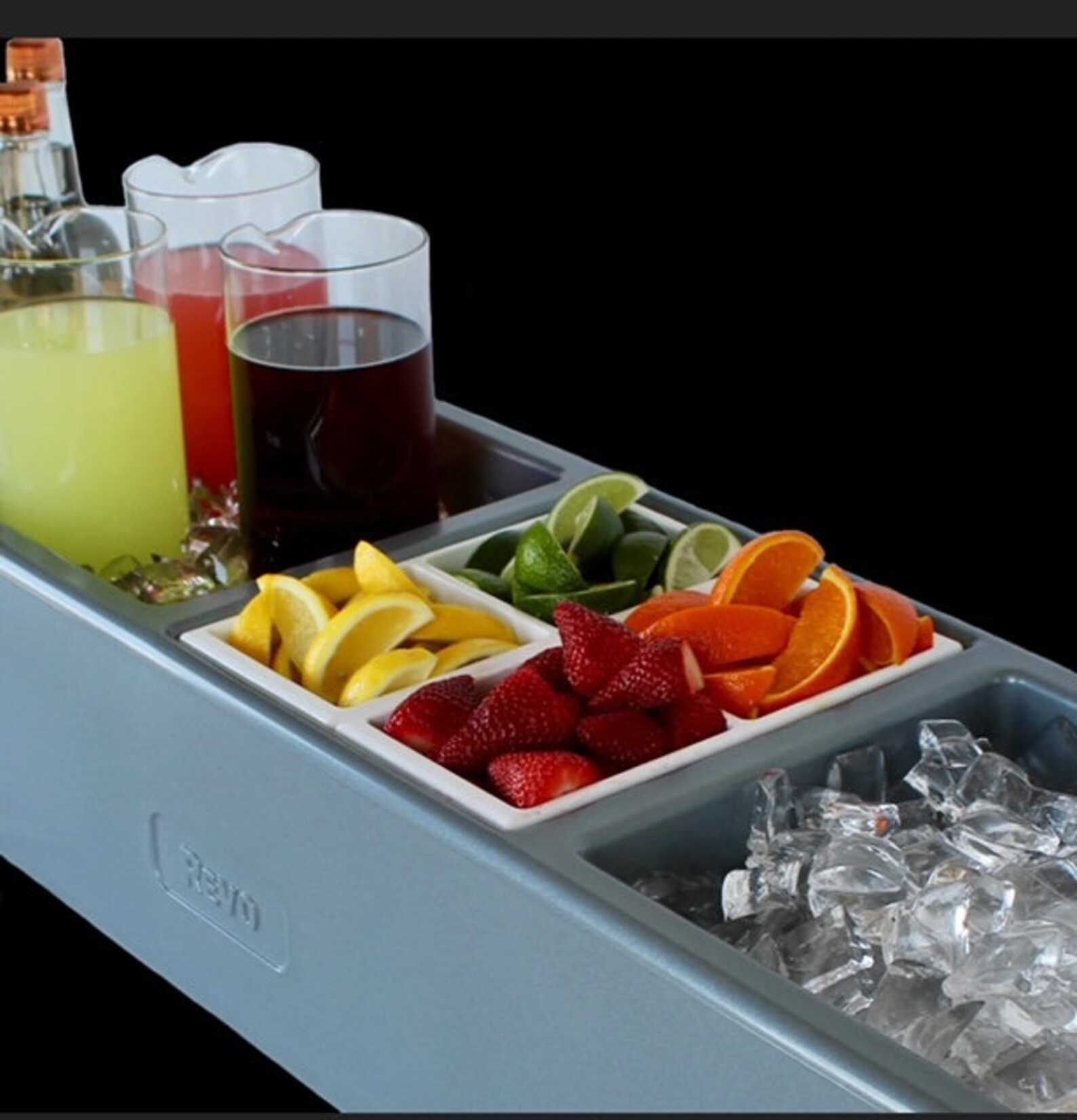 Cooler Bar Display Drinks Catering Party Display Beverages Branding ...